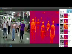 Thermal Imager Camera with Temp Measurement built-in voice alarm module