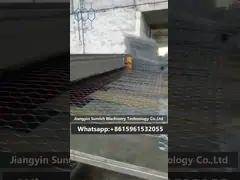 Double Rack Heavy Duty Gabion Machine For 115x137mm Mesh Size Fence / Construction