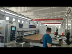 1200 mm a partir de carton avec boîte à papier Flexodruckmaschine 200 pezzi/min