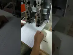 Macchina di cucitura di cavo della sella, macchina Nanbo della cucitrice meccanica della rilegatura di libro di 220V 50Hz