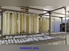 Tallarines transparentes chinos blancos de la luz 250g Longkou del grano grueso