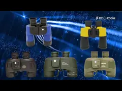 Black Compass Waterproof Military Binoculars For Bird Watching