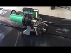SWT-NS700  Hdpe Geomembrane Welder Working On the Jobsite