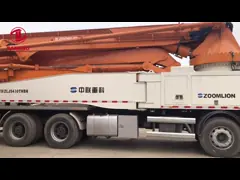 52 Meter ZLJ5430THBK Concrete Boom Truck , Cement Transportation Truck