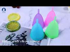 Menstrual Soft Period Cup Reduces Cramping 12 Hour Leak Protection