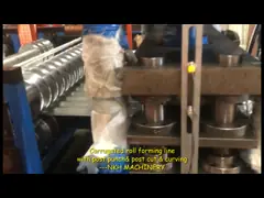 0.9-1.2mm corrugated panel roll forming line