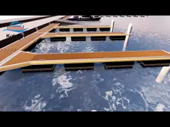 China Custom Sizes Marine Aluminum Gangways Rubber Fender Aluminum Marine Dock Ramps for sale