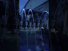 China Program Control 6000L/H Jumping Jet Water Fountain for sale