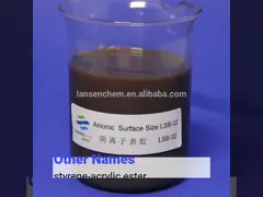 China Cationic Surface Sizing Chemicals Solid content 30±2 for sale