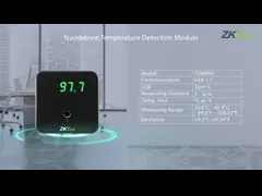 Temperature Detector Module with ZM200 Biometric Time Attendance System