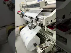 alcohol and non-alcohol wipes towel tissue packaging film roll
