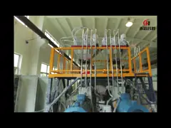 China LDPE PP Artificial Grass Stretching Production Line Artificial Turf Flat Yarn Filament Extrusion Machine for sale