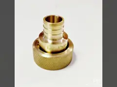lead free brass fitting for pipe using