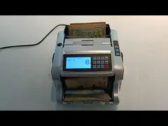 Compact UV MG Detection Money Counter Note Counting Machine