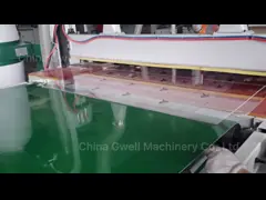 China PC/PMMA/GPPS sheet Extrusion Line Plastic Sheet Extruder Machine 750kg/H for sale