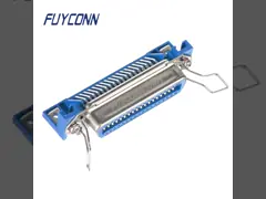 China PCB Right Angle Female 50P 36P 24P 14P Centronics Connector for sale