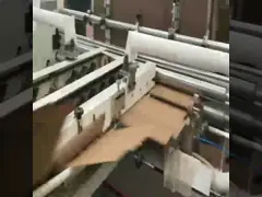 China Automatic Carton Box Folding Gluing Machine 120m/Min Pre Creasing for sale