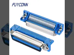China 57 CN Connector 50P 36P 24P 14P PCB Right Angle Male Centronics Connector for sale