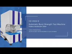 China Automatic Burst Strength Testing Equipment Paper Stiffness Test Machine for sale