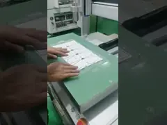 50000R/S Separador de PCB TAB de mesa única con precisión de enrutamiento de 0,1 mm, Máquina de enrutador de PCB