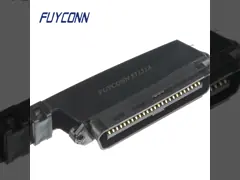 China 90 Degree 50 Pin IDC Male Champ Connector with Phosphor Bronze Pin Material for sale