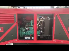 125 KVA Open Diesel Cummins Silent Generator 6 Cylinders 6BTA5.9-G2
