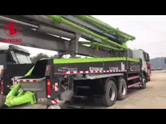 3 Axles 47m 110 M3/H Used Concrete Pump Truck Three Axle With ISO90001 Approval