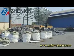 Ferro Silicon FeSi Steel Making Additive And Excellent Casting Performance color grey