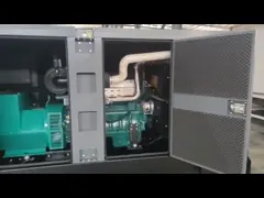 200Kva Icardo Silent Diesel Generator Set Soundproof 3 Phases