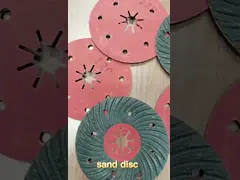 China 5 Inch Sanding Disc P60 - P800 Hook And Loop For Stone Car Paint Orbital Sander for sale