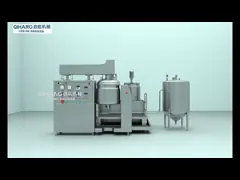 Upper Homogeneous Hydraulic Lifting Vacuum Emulsifier Homogenizer