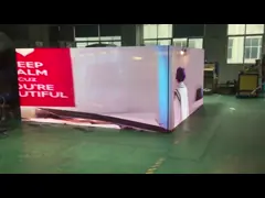 China Showcase Advertising P2RGB Coner Display Indoor LED Video Wall With Video Processor for sale