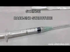 How do you use an auto lock syringe?