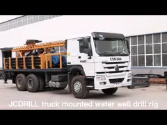 Оборудование для выкачки водосточных скважин на грузовике CSD300 Hydraulique Bohrmaschine für Lkw