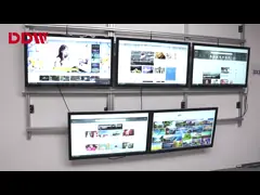 Wall mount LCD advertising player