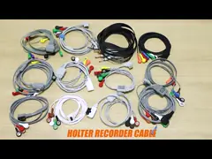 Cavo di GE Marqutte Rozinn Holter ECG per il cavo del tronco del cavo del registratore 7 di MC Holter dello SGOMBRO di GE