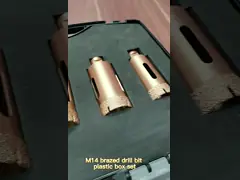 China 5/8" 20mm Stone Tile Core Drill Bits  Firmly Welded With Aluminum Box for sale