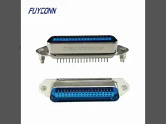 China 57 CN Series DDK 64 Pin PCB Connector , Straight PCB Male Centronic Connector 50P 36P 24P 14P for sale