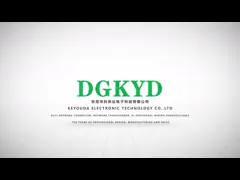 China DGKYDRH1188AB1A1DB1080 RJ45 Network Port USB Connector Single Port 8P8C Connector With LED Network Port Socket for sale