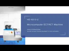 Automatic Paperboard And Paper Ring Crush Test/Testing Equipment