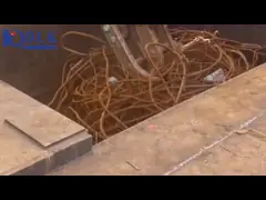 Reciclagem hidráulica do cobre da máquina automática completa da prensa da sucata do Oem