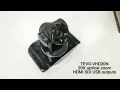 3G SDI PTZ Church Live Stream Camera 38400BPS-9600BPS Baud Rate