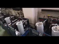 Test video of uv led curing system before shipping