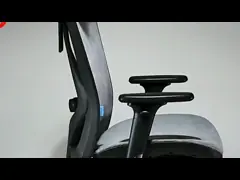 350 Alu Alloy Foot Ergo Swivel Mesh Office Chair With Headrest 62*63*106cm