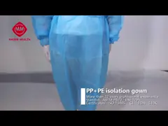Light Blue Isolation Gown