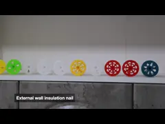 China Dampproof Rigid Foam Insulation Fasteners , Plastic Concrete Anchors With Disc for sale