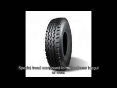 11.00R20 AR1121 WITH ZIGZAG PATTERNS PRODUCED WITH THAILAND RUBBER USED ON MIXED ROAD