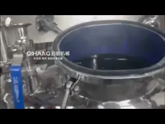 Double top hydraulic lifting vacuum emulsifier