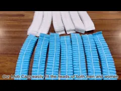 What are mop caps used for?