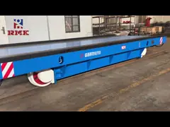 China 50 Tons Heavy Industry Use Rail Mounted Electric Transfer Cart for sale